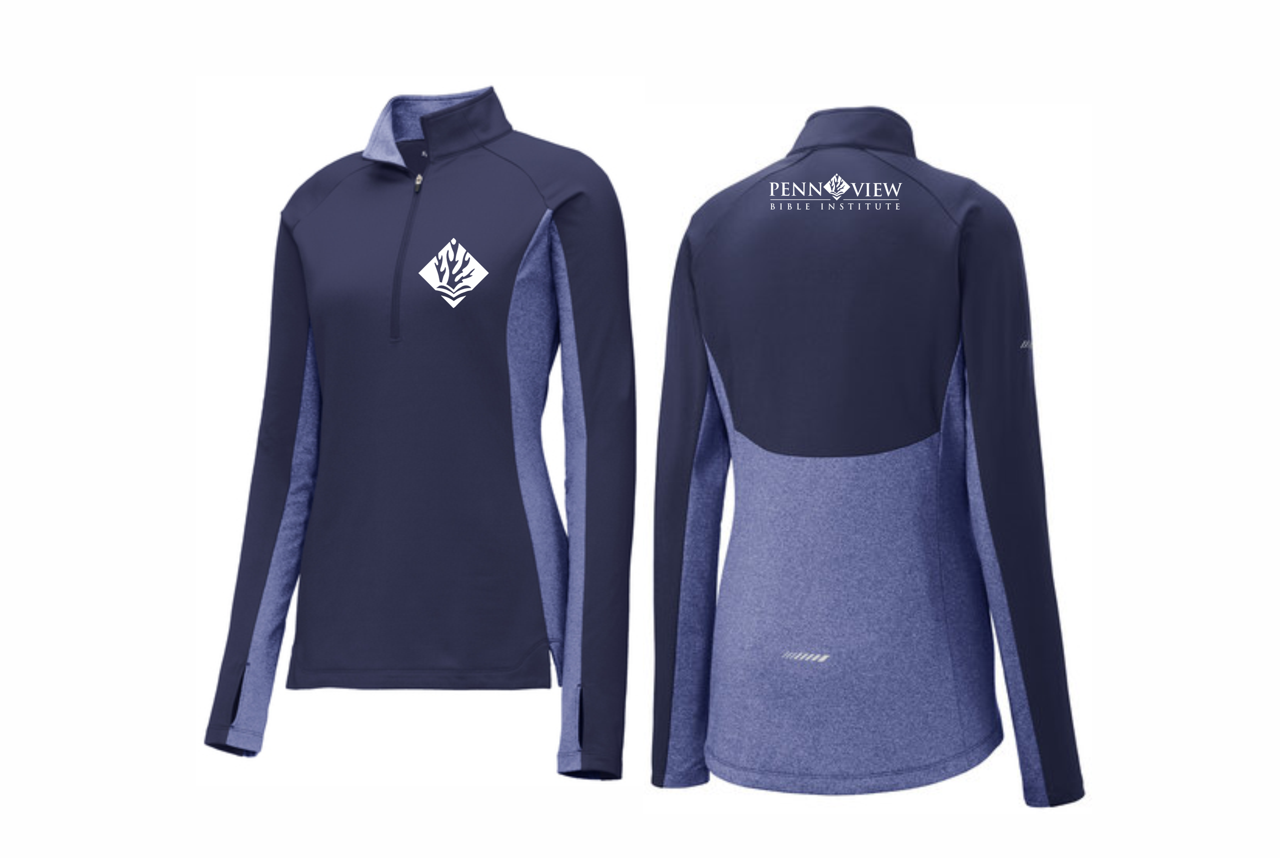PVBI-1/4 Zip-Ladies | My Site